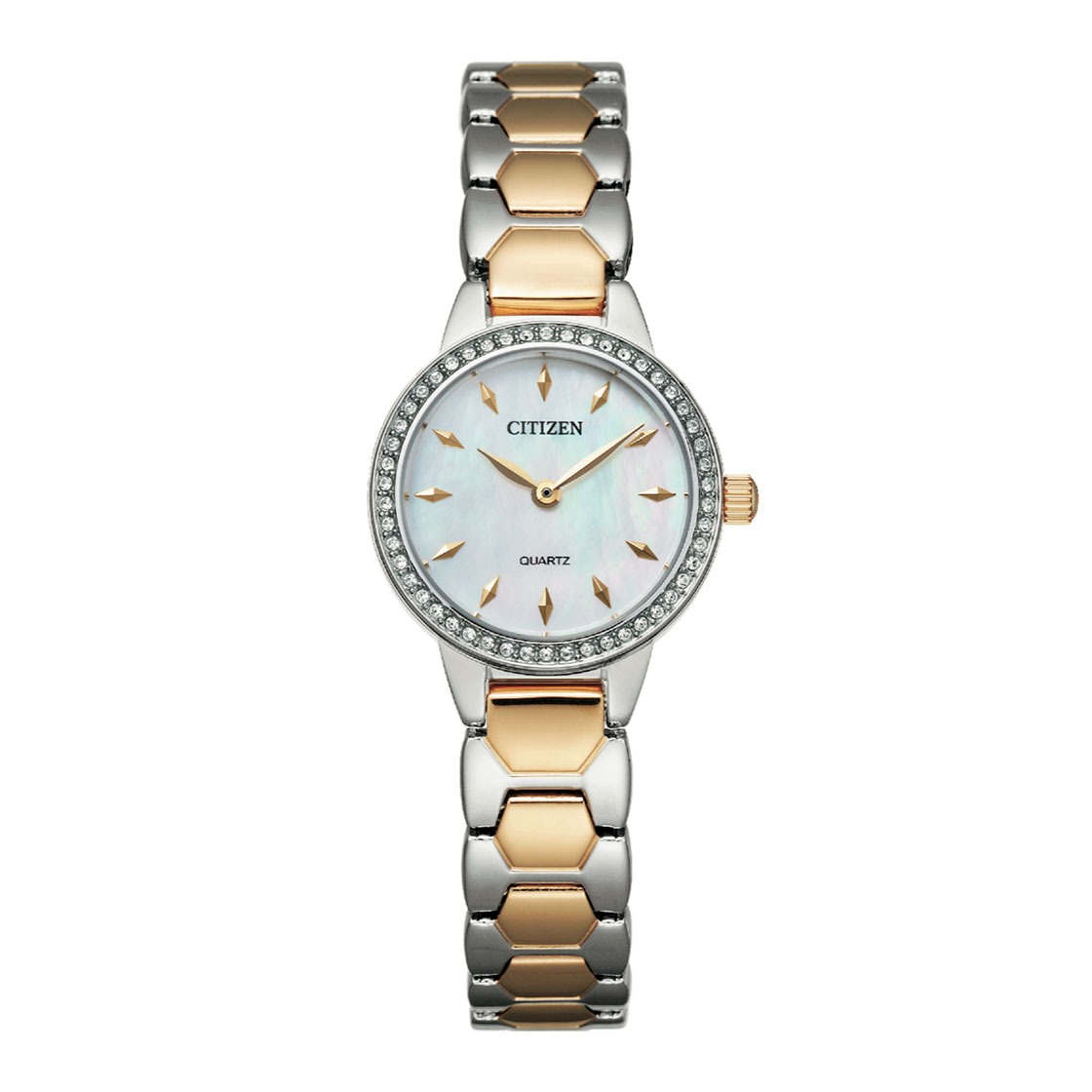 Citizen EZ7016-50D Women’s Dress Quartz Watch with Mother of Pearl Dia